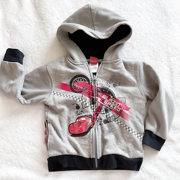 Disney | Jackets & Coats | Disney Boys Cars Lightning Mcqueen Blazing ...